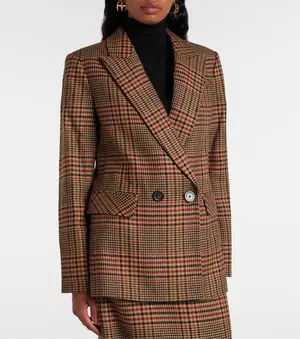 Veronica Beard Sevyn Plaid Virgin Wool Blazer