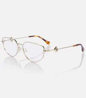 Fendi Ff Diamonds Cat-eye Glasses