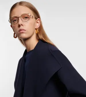 Fendi Ff Diamonds Cat-eye Glasses