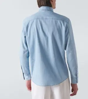 Zegna Denim Western Shirt