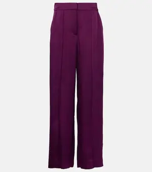 Simkhai Kira Wide-leg Pants - Purple