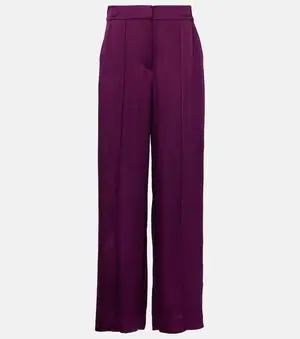 Simkhai Simkhai Kira Wide-Leg Pants Purple