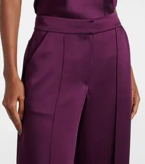 Simkhai Kira Wide-leg Pants - Purple