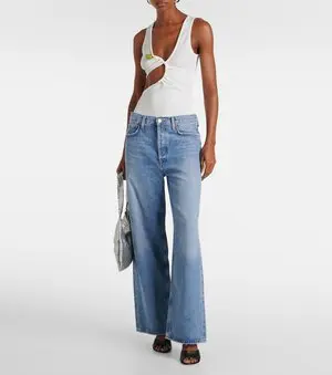 Christopher Esber Arc Stone Ribbed-knit Tank Top