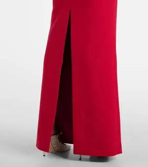 Rebecca Vallance Akari Embellished Gown - Red