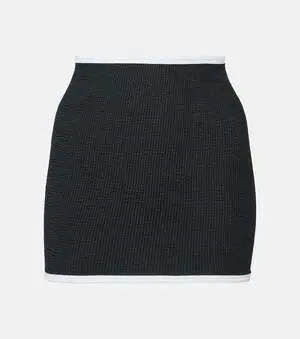 Hunza G Swimskirt Miniskirt Black