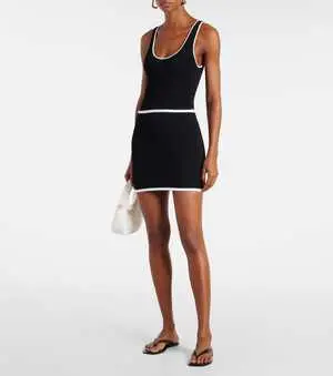 Hunza G Swimskirt Miniskirt - Black