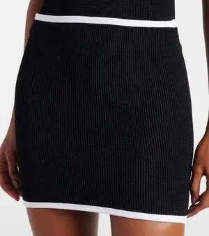 Hunza G Swimskirt Miniskirt - Black