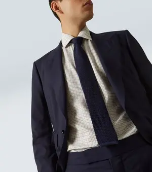 Ralph Lauren Purple Label Checked Cotton Shirt