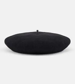 Brunello Cucinelli Wool Beret - Black