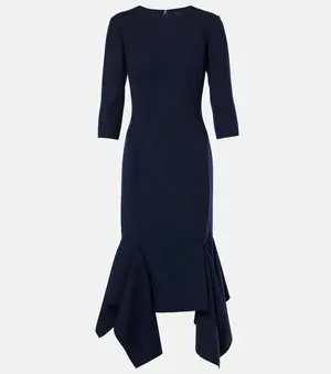 Oscar De La Renta Pleated Cocktail Dresses