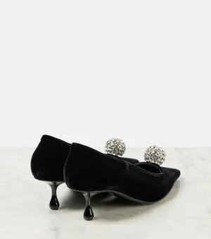 JIMMY CHOO Orb 50 Embellished Pumps
