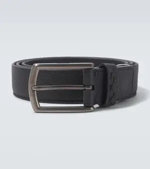Zegna Textured Belts For Men