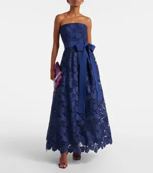 Elie Saab Lace Bustier Gown