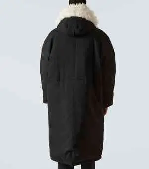 JIL SANDER Faux Fur-trimmed Down Jacket