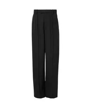 Wardrobe.NYC X Rhw Web Wool Wide-leg Pants