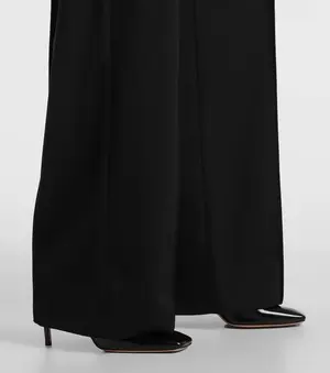 Wardrobe.NYC X Rhw Web Wool Wide-leg Pants