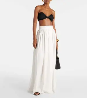 ADRIANA DEGREAS Cotton Bandeau Top