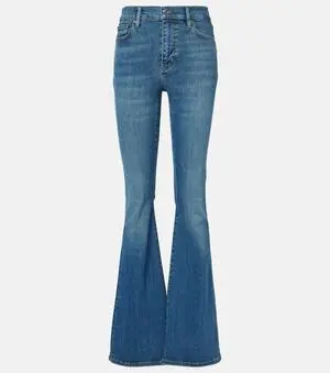 FRAME Le High Flare Jeans - Blue