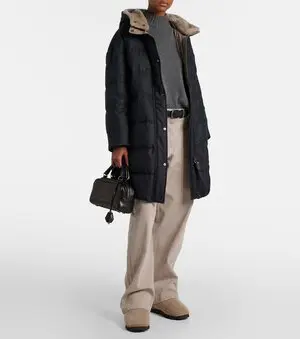 Brunello Cucinelli Monili Beads Shearling Snow Boots