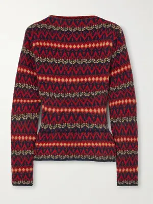 Bally Wool Jacquard-knit Sweater