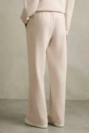 REISS Laney Interlock Wide-leg Drawstring Joggers
