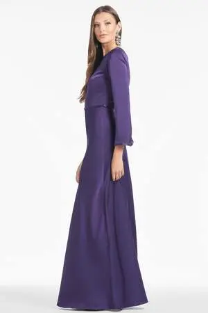 Sachin & Babi Alex Gown - Amethyst