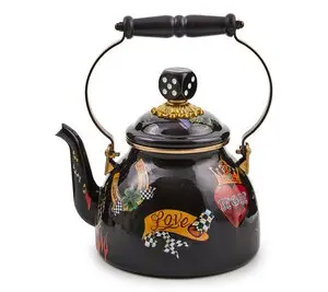 MACKENZIE-CHILDS Tea Kettle Collective Tattoo 2qt Tea Kettle - One-color