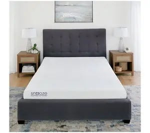 SNOOZE MATTRESS CO. Snooze 6-inch Dual Layer Support Mattress-in-a- Box, Twin - One-color