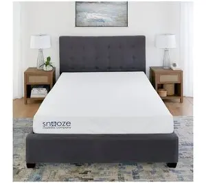 SNOOZE MATTRESS CO. Snooze 10-inch Triple Layer Support Mattress-in -a-box, Queen - One-color