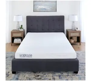 SNOOZE MATTRESS CO. Snooze 8-inch Triple Layer Support Mattress-in- A-box, Full - One-color