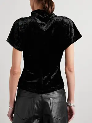 MARANT ETOILE Hailey Velvet T-shirt