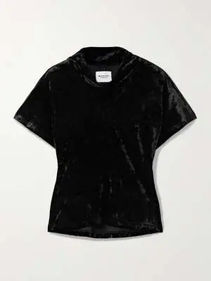 MARANT ETOILE Hailey Velvet T-shirt