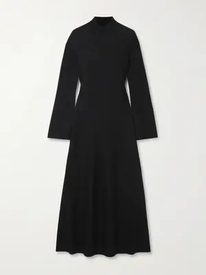 Gabriela Hearst Erebus Wool-blend Midi Dress