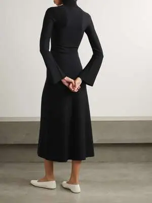 Gabriela Hearst Erebus Wool-blend Midi Dress
