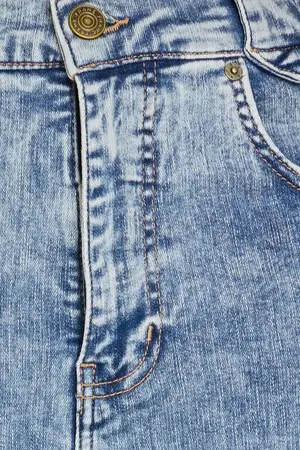 FRAME Cropped High-rise Skinny Jeans