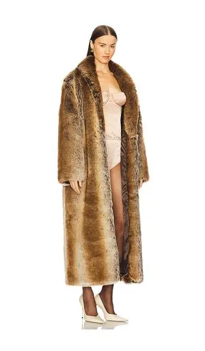 LOVERS AND FRIENDS Ernie Faux Fur Coat