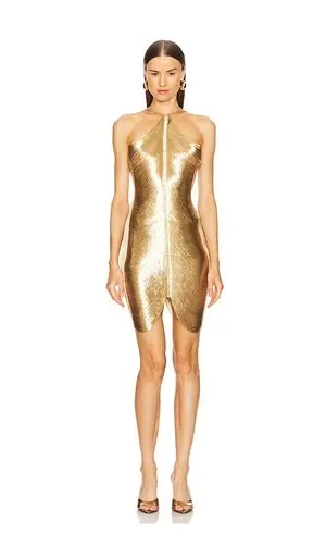 Cult Gaia Metallic Cocktail Dresses