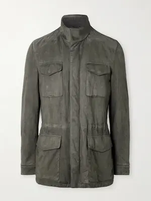 Thom Sweeney Suede Field Jacket