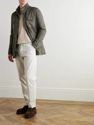 Thom Sweeney Suede Field Jacket