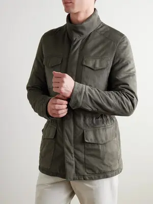 Thom Sweeney Suede Field Jacket