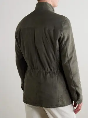Thom Sweeney Suede Field Jacket