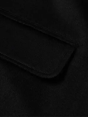 STOFFA Double-faced Brushed-cashmere Coat