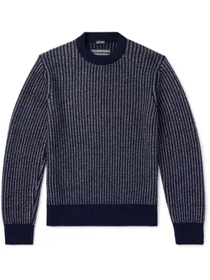 Two Tone Knitwear For Men