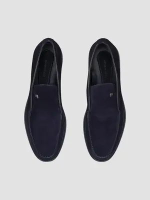 Stefano Ricci Suede Slip-on Chukka Boots - Blu Ink