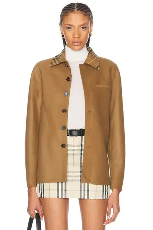 Burberry Long Sleeve Jackets For Women