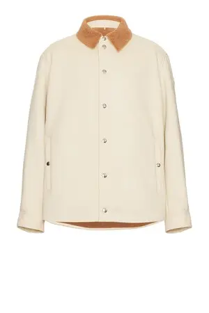 Moncler Shirt In Cream