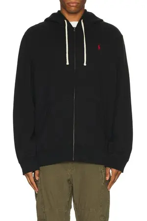 Polo Ralph Lauren Full Zip Hoodie - Black