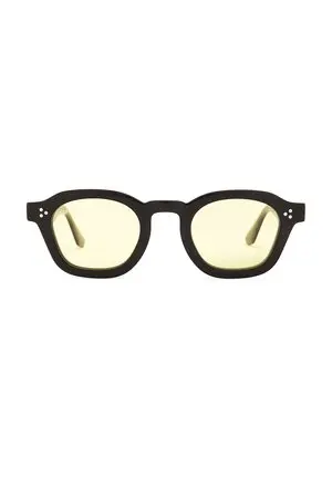 AKILA Logos Sunglasses - Black & Yellow