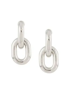 Rabanne Link Earrings - Metalizzati